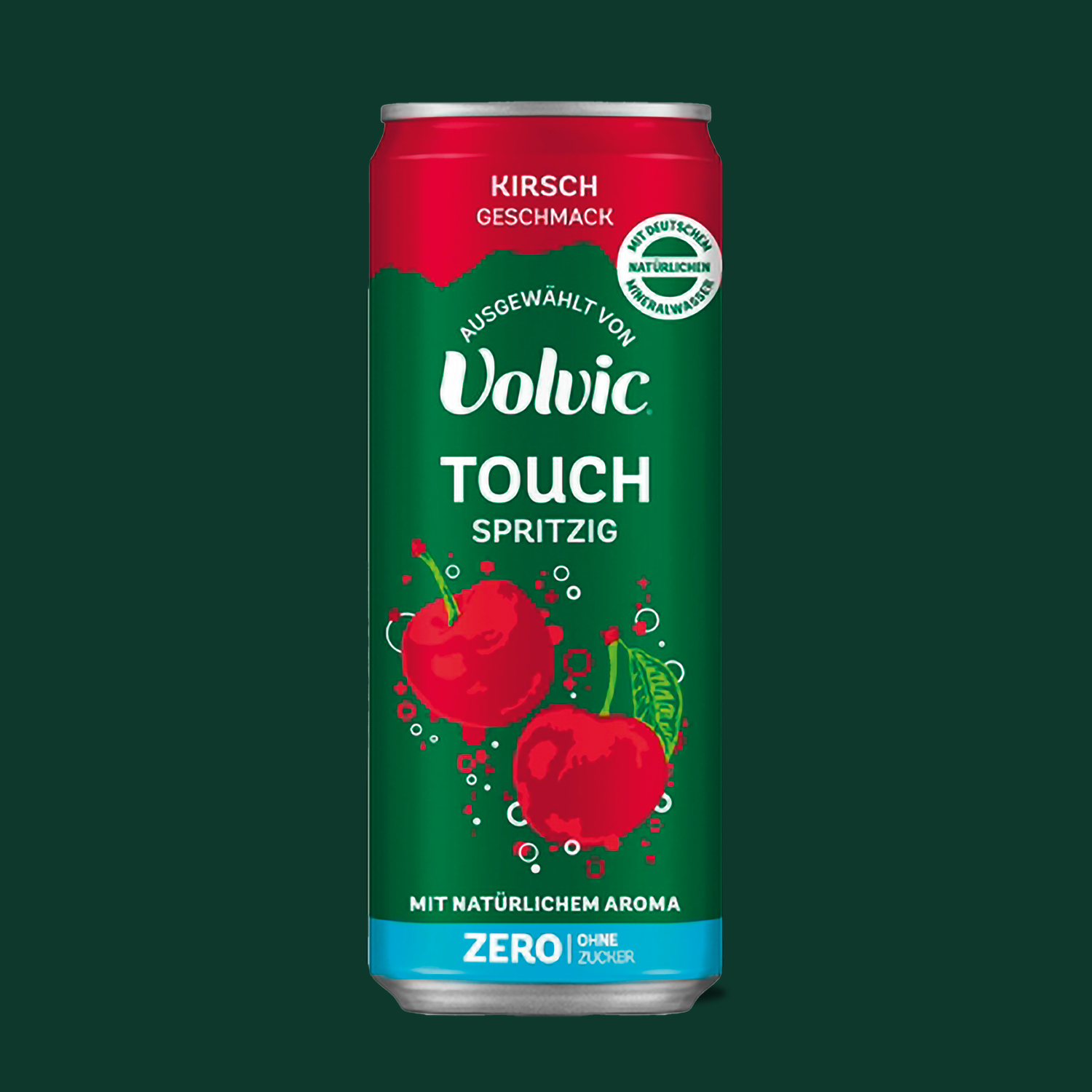 Volvic Touch Cherry 0,33l EINWEG