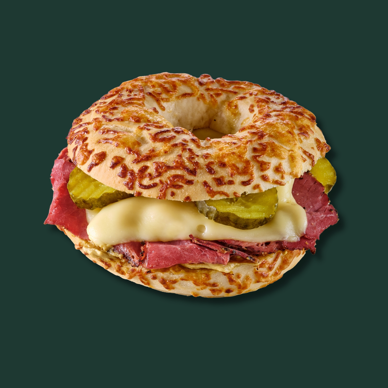 New York Style Reuben Bagel